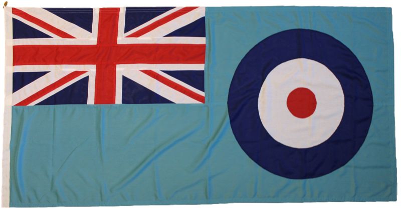 Stitched RAF ensign flag - PUFFIN FLAGS UK
