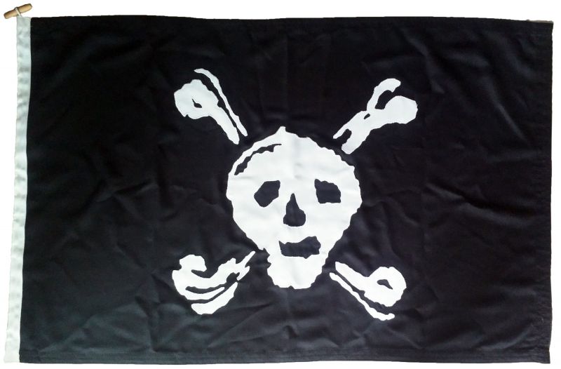 Stede Bonnet pirate flag - PUFFIN FLAGS UK